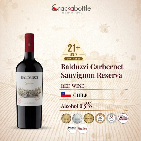 BALDUZZI CARBERNET SAUVIGNON RESERVA - Crackabottle