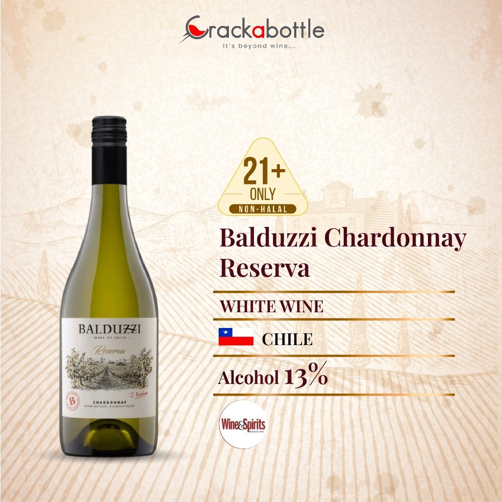 BALDUZZI CHARDONNAY RESERVA - Crackabottle