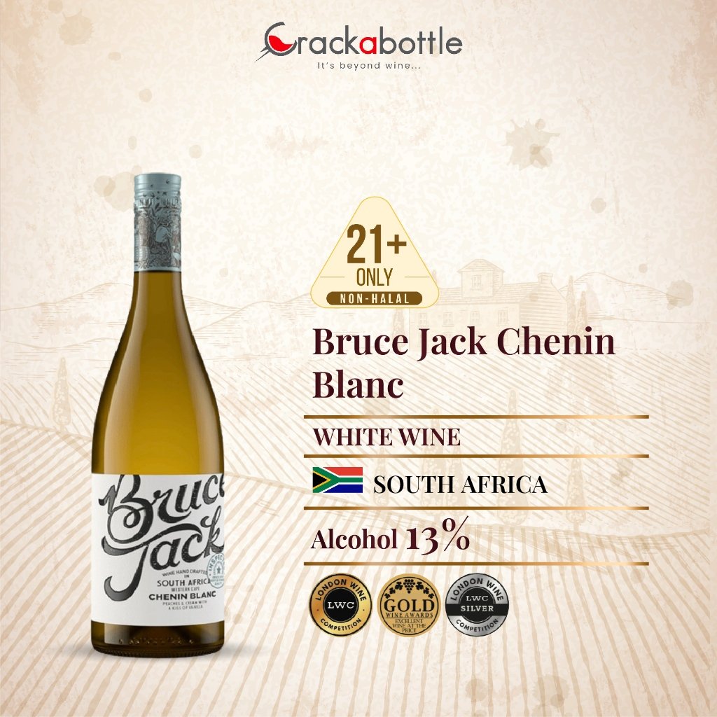 BRUCE JACK CHENIN BLANC 2025 - Crackabottle