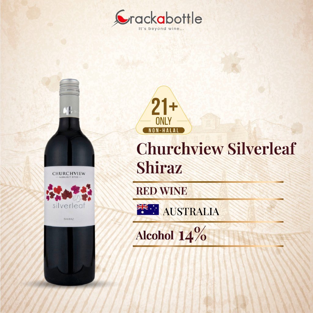 CHURCHVIEW SILVERLEAF SHIRAZ – Crackabottle